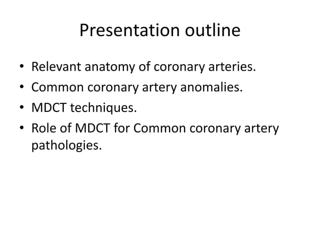 Mdct in cad | PPTX