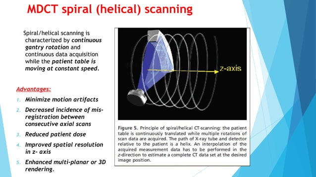 Physics of Multidetector CT Scan | PPT | Medical Tests | Medical Health