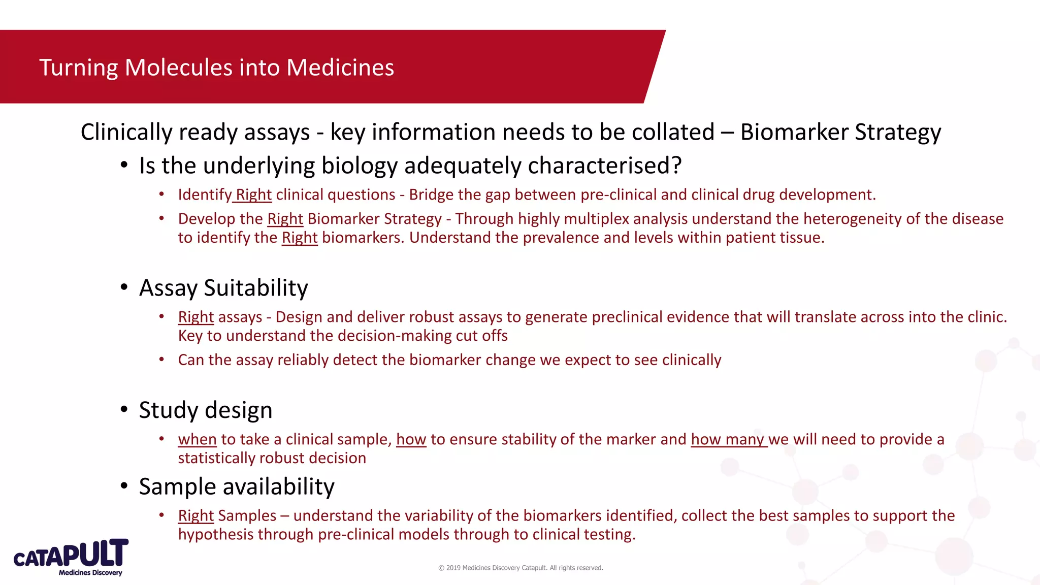 MDC Connects: Designing a Biomarker Strategy | PPTX