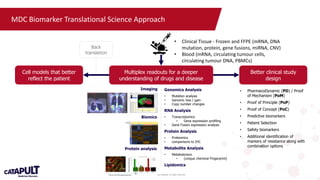 MDC Connects: Designing a Biomarker Strategy | PPTX