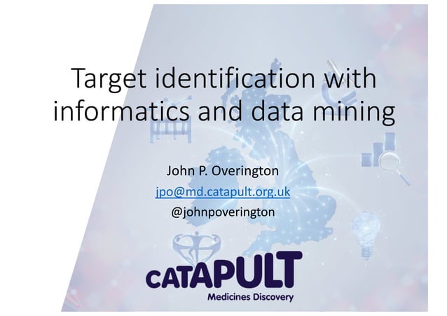 MDC Connects: Target identification with informatics and data mining | PPT