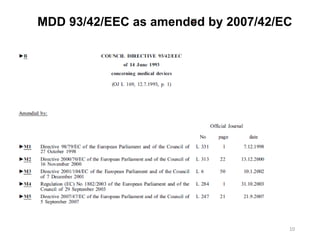 MDD 93/42/EEC | PDF