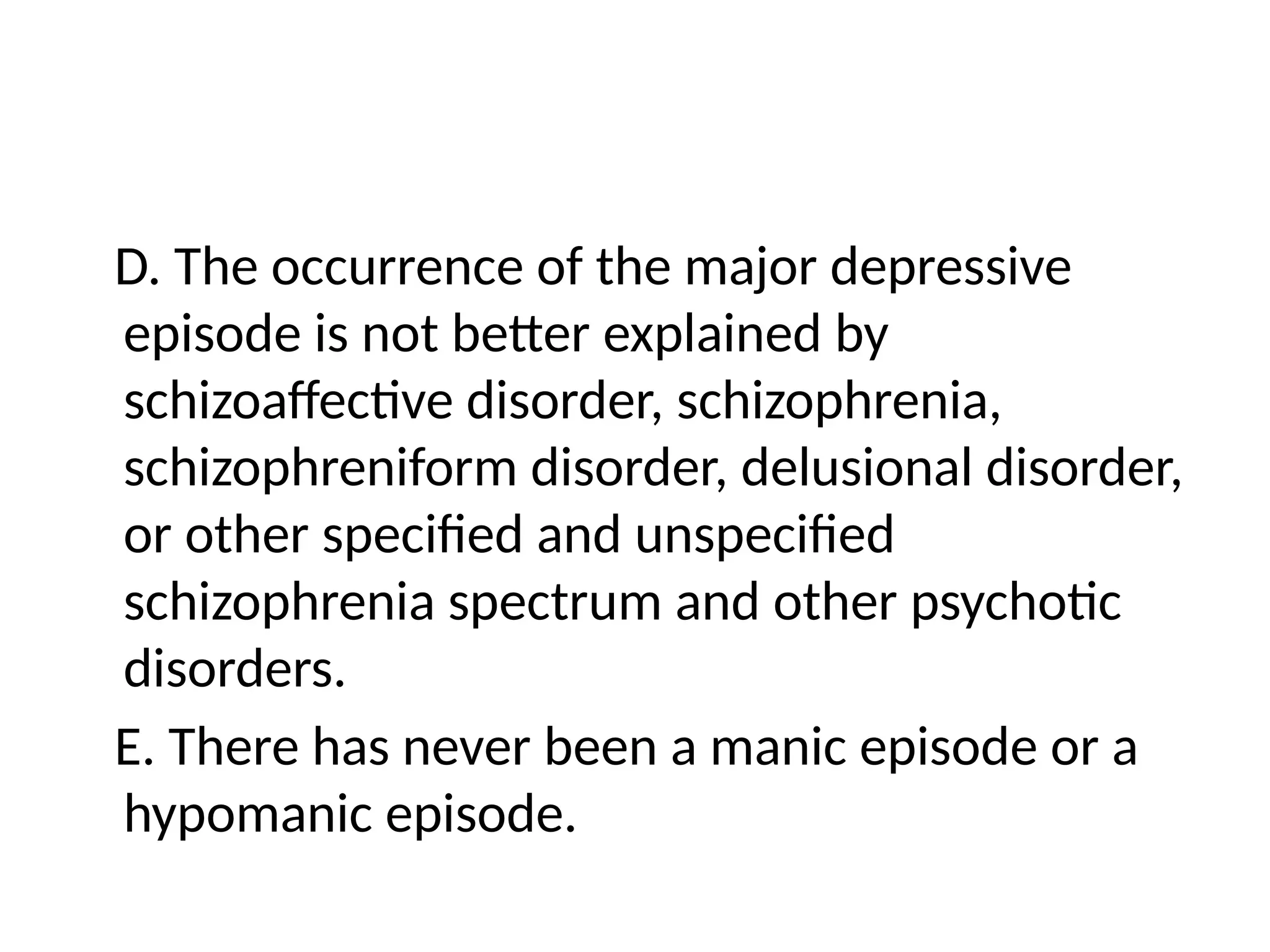 Major Depression Disorder (MDD) psychiatric | PPTX