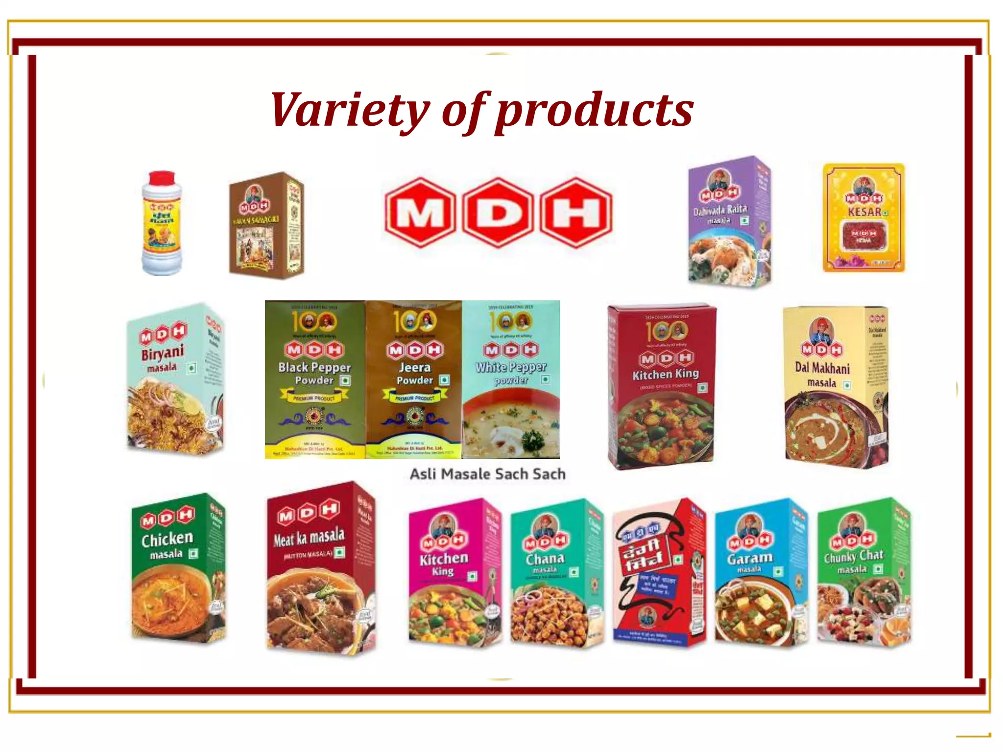 MDH Case study | PPTX