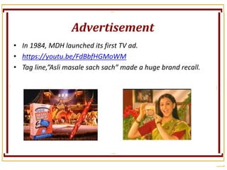 MDH Case study | PPTX