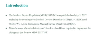 Mdr transmission and business strategy of device | PPT