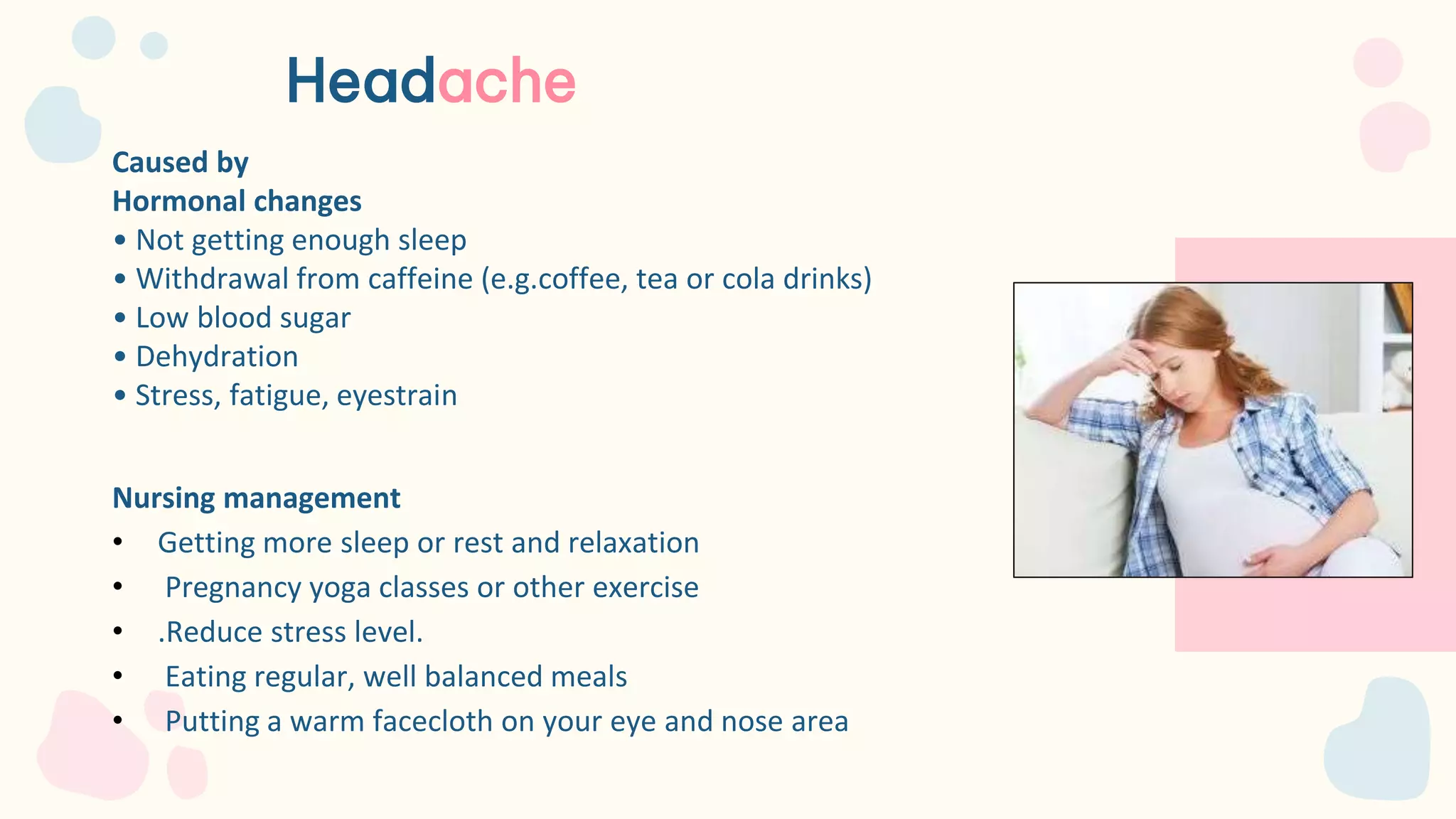 Minor Discomforts during pregnancy | PPTX