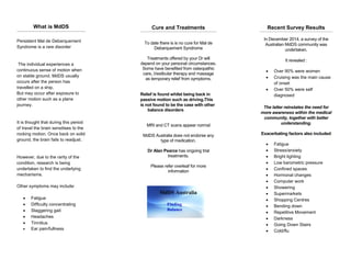 MdDs Australia brochure 2015 | PDF