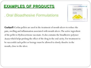 MUCOADHESIIVE DRUG DELIVERY SYSTEM | PPT