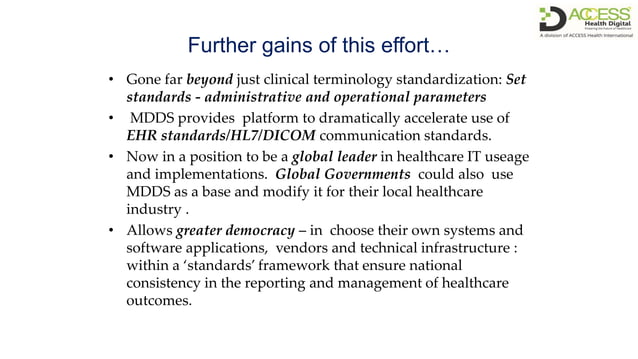 MDDS & NDHB Principles | PPT