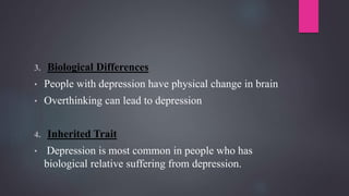 major depressive disorder detailed presentation | PPTX