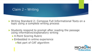 MDE - 2019 Passage-based Writing | PPTX