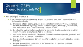 MDE - 2019 Passage-based Writing | PPTX