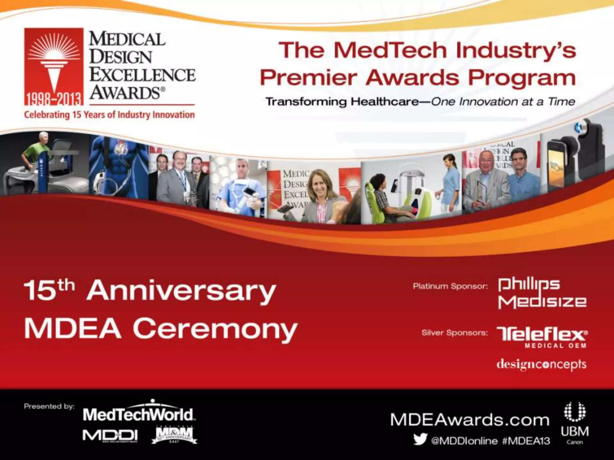 Medical Design Excellence Awards 2013 | PPTX