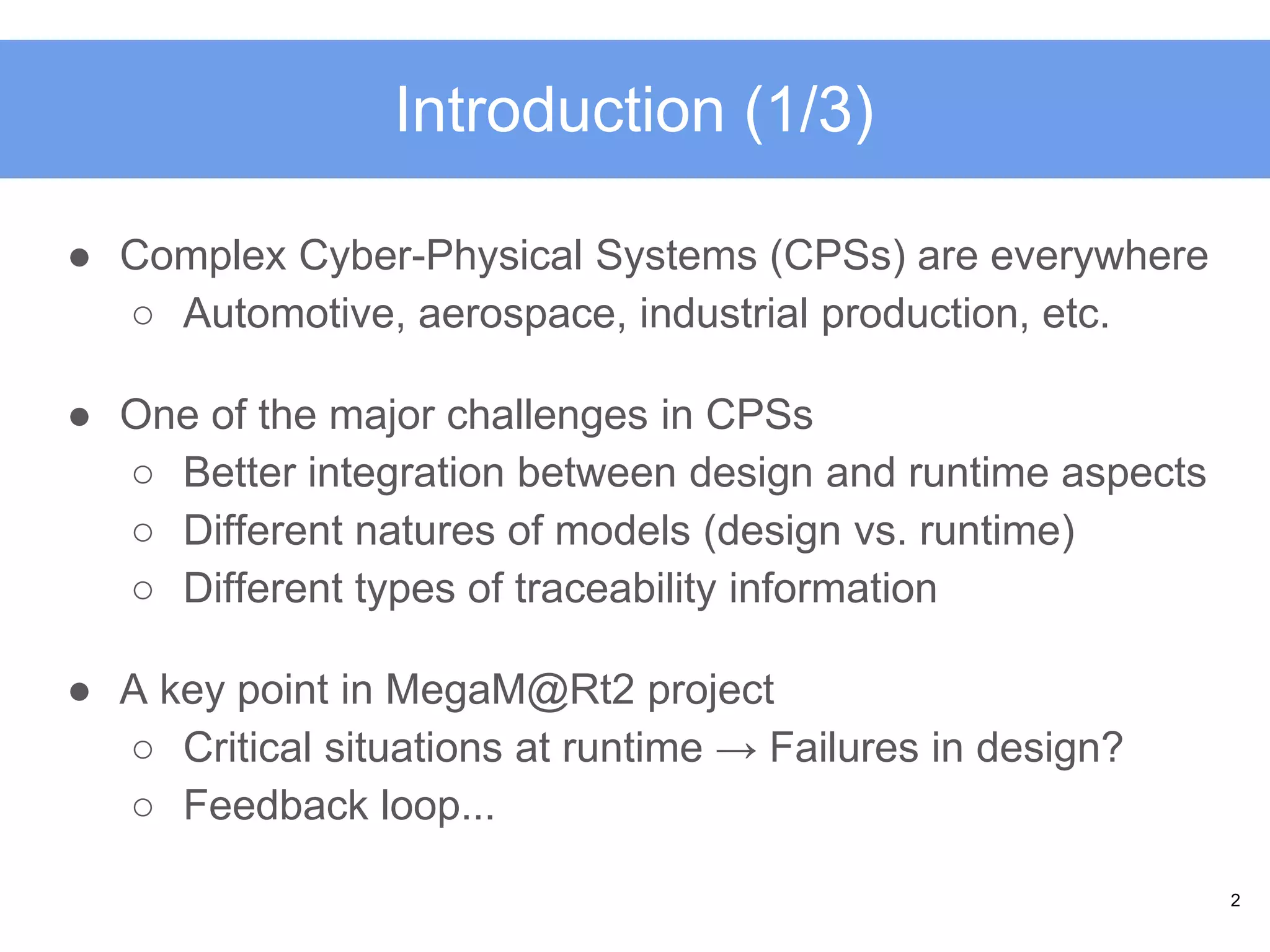Model Driven Engineering for Design-Runtime Interaction in Complex Systems: Scientific ...