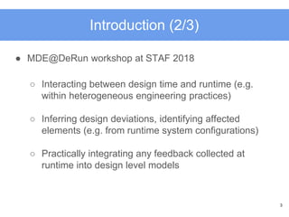 Model Driven Engineering for Design-Runtime Interaction in Complex Systems: Scientific ...