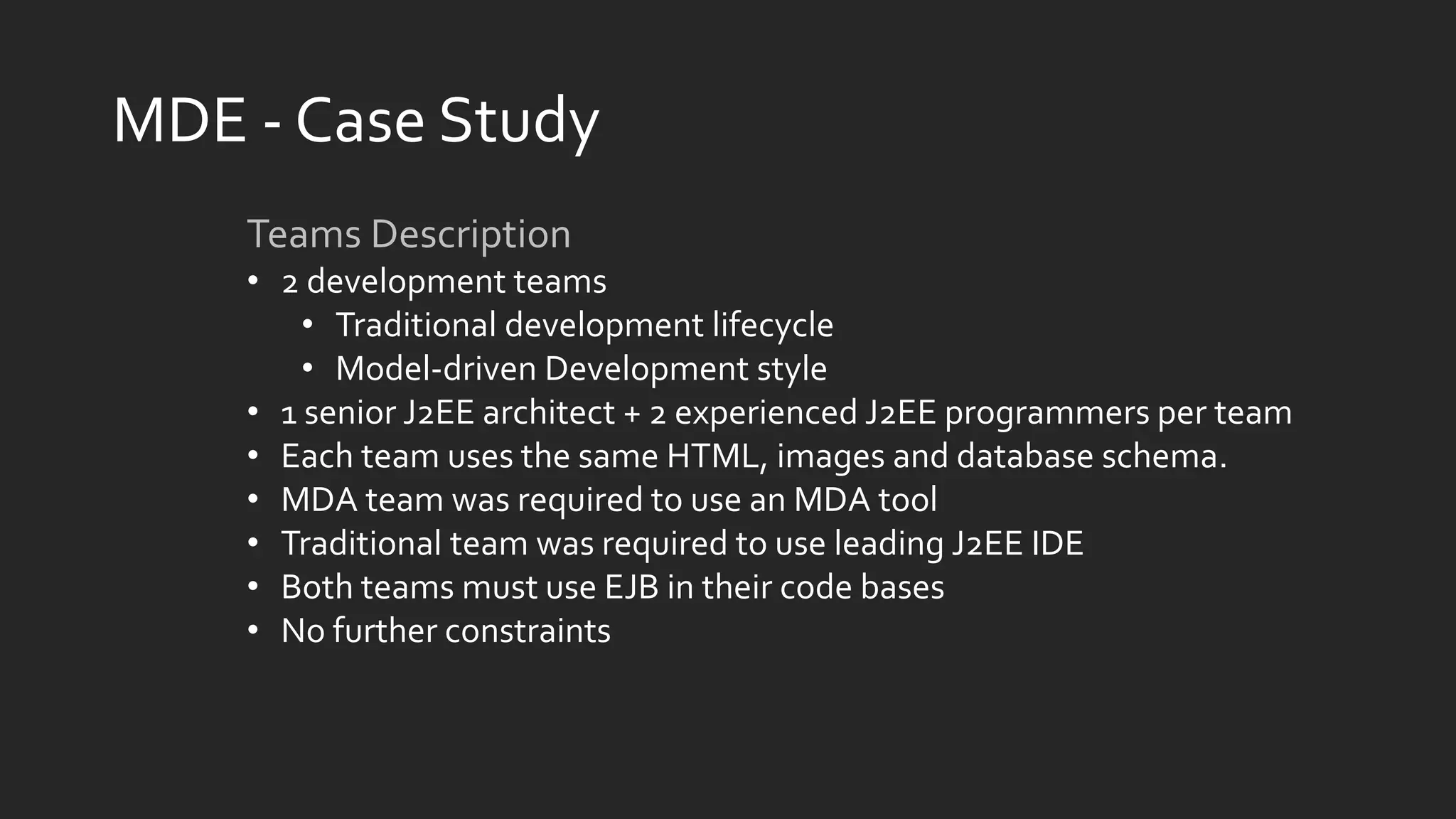 MODEL-DRIVEN ENGINEERING (MDE) in Practice | PPTX