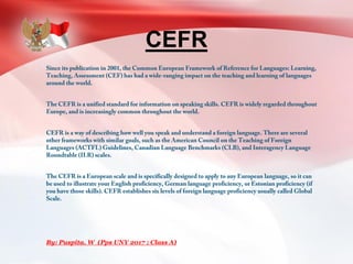 MDELT- STANDARD FRAMEWORK UNDERLYING THE PRINCIPLE OF MEDIA DEVELOPMENT - CEFR | PPT