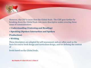 MDELT- STANDARD FRAMEWORK UNDERLYING THE PRINCIPLE OF MEDIA DEVELOPMENT - CEFR | PPT