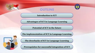 ICT in Language Learning (MDELT 2017 Class C) | PPTX | Internet | Computing