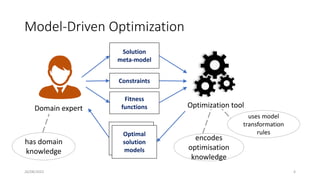 Model-Driven Optimization: Generating Smart Mutation Operators for Multi-Objective Problems | PPT