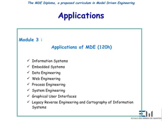 MDE Program Presentation - EMNantes | PPT