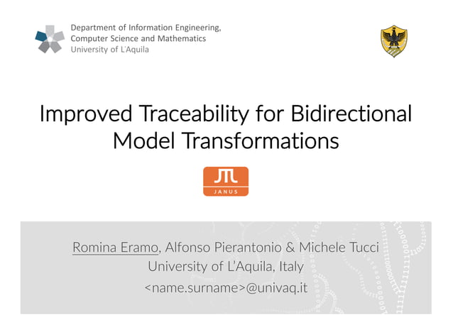 Improved Traceability For Bidirectional Model Transformations