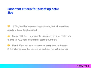 Maxim Zaks: Deep dive into data serialisation | PPT