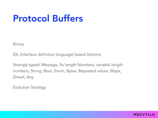 Maxim Zaks: Deep dive into data serialisation | PPT