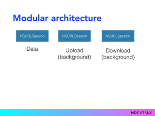 Nikita Tuk: Handling background processes in iOS: problems & solutions | PPT