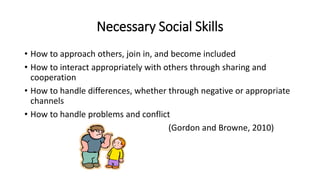 Chapter 15 facilitating social development | PPTX