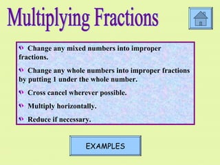 M & d fractions | PPT