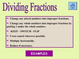 M & d fractions | PPT