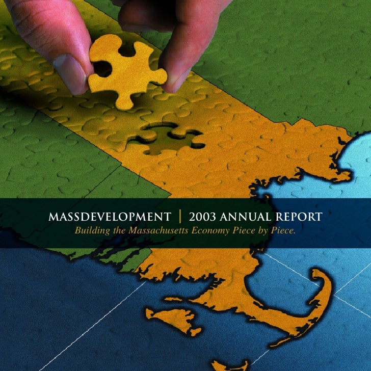 MassDevelopment FY2003 Annual Report