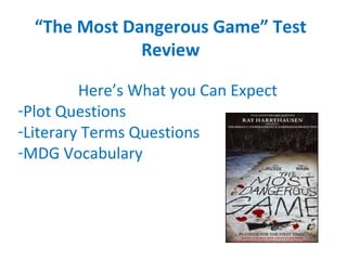Most Dangerous Game | PPT