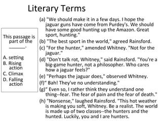 Most Dangerous Game | PPT