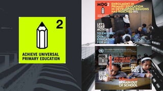 millennium development goals (MDG) | PPTX