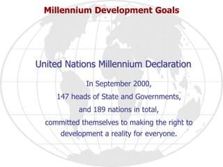 Millennium Development Goals | PPSX