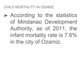 Mdg4: Reduce Child Mortality | PPTX