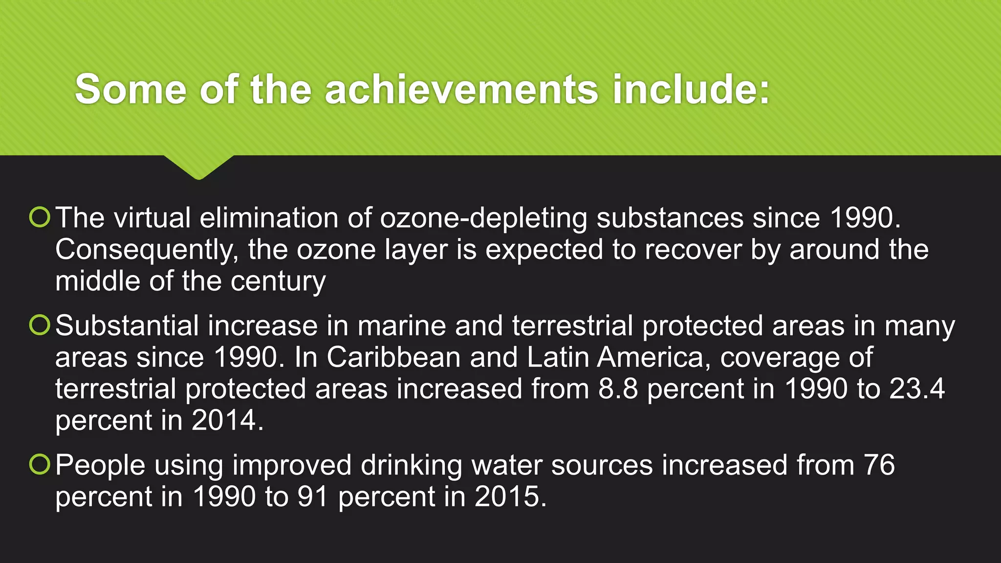 Mdg7: Ensure Environmental Sustainability | PPTX