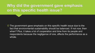 Mdg7: Ensure Environmental Sustainability | PPTX