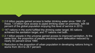 Mdg7: Ensure Environmental Sustainability | PPTX