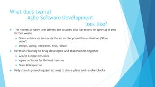 MDG Agile for Medical Device Software | PPTX