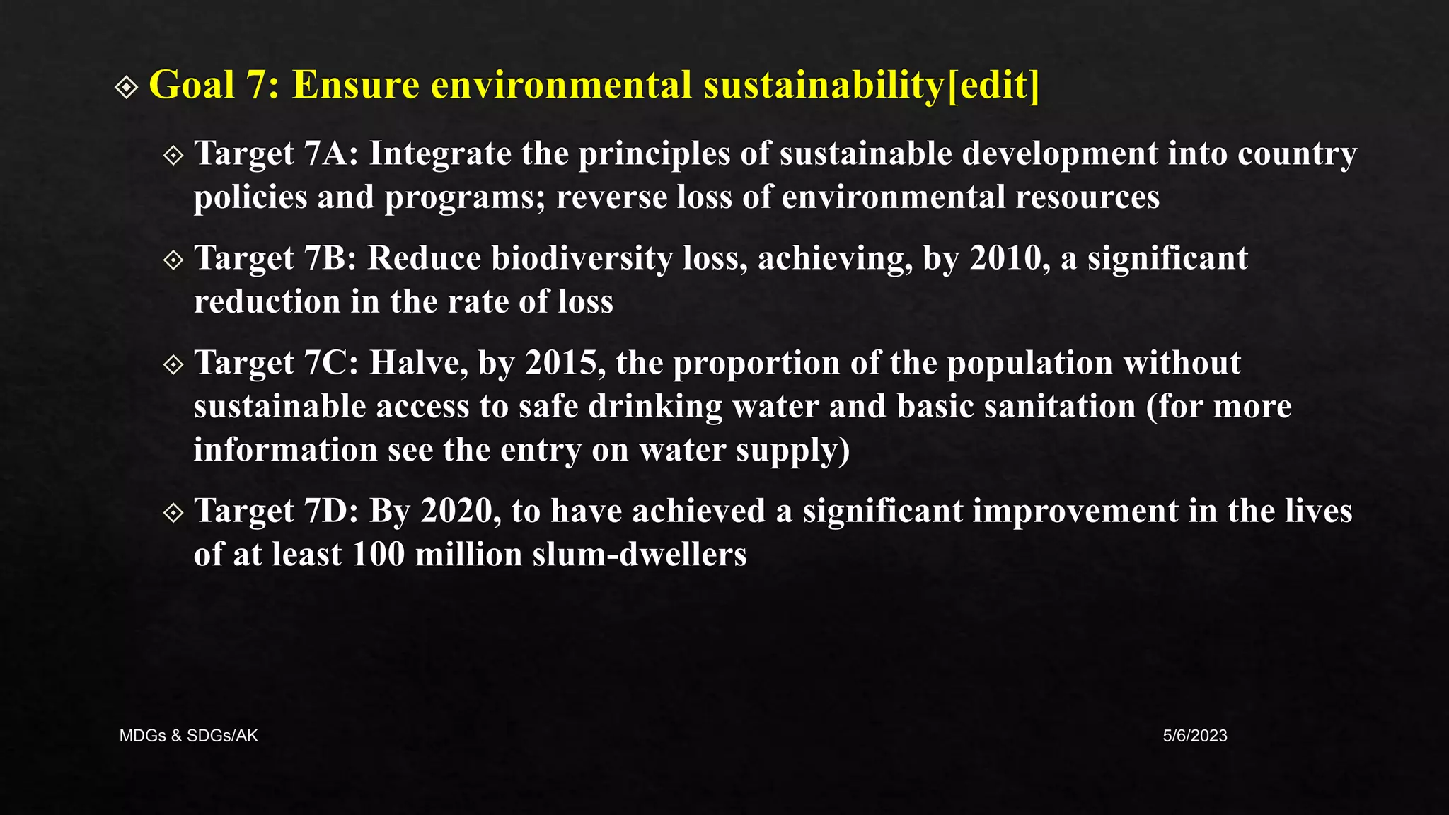 MDG and SDG Goals.pptx