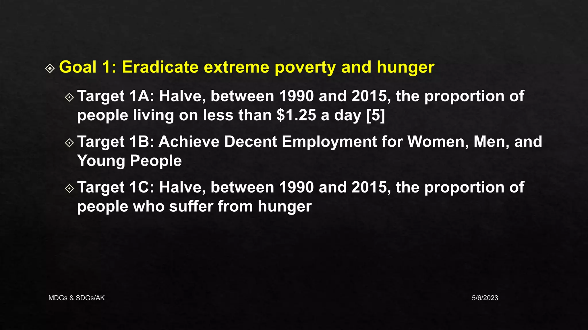 MDG and SDG Goals.pptx