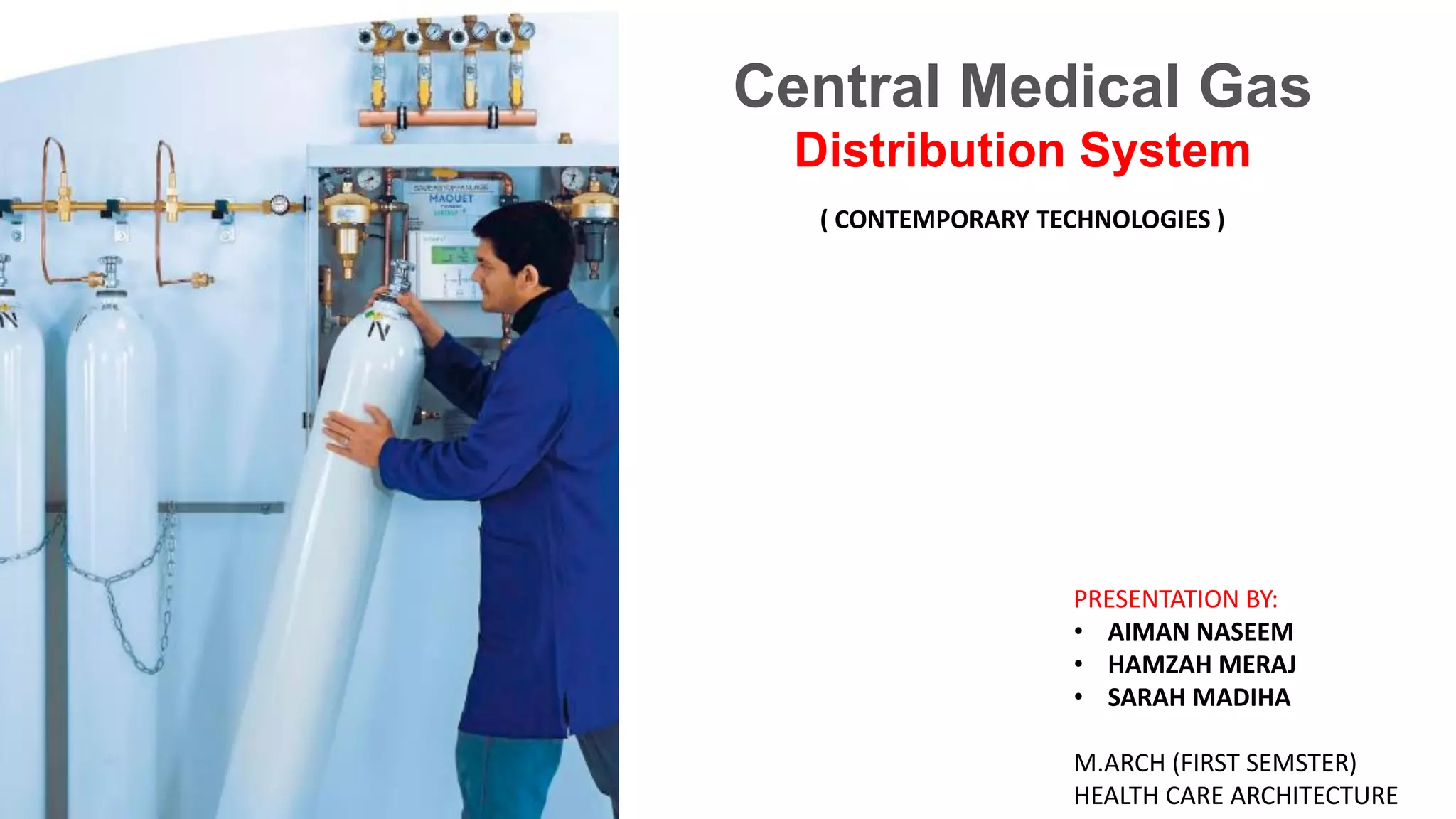 Central Medical Gas Distribution System | PDF