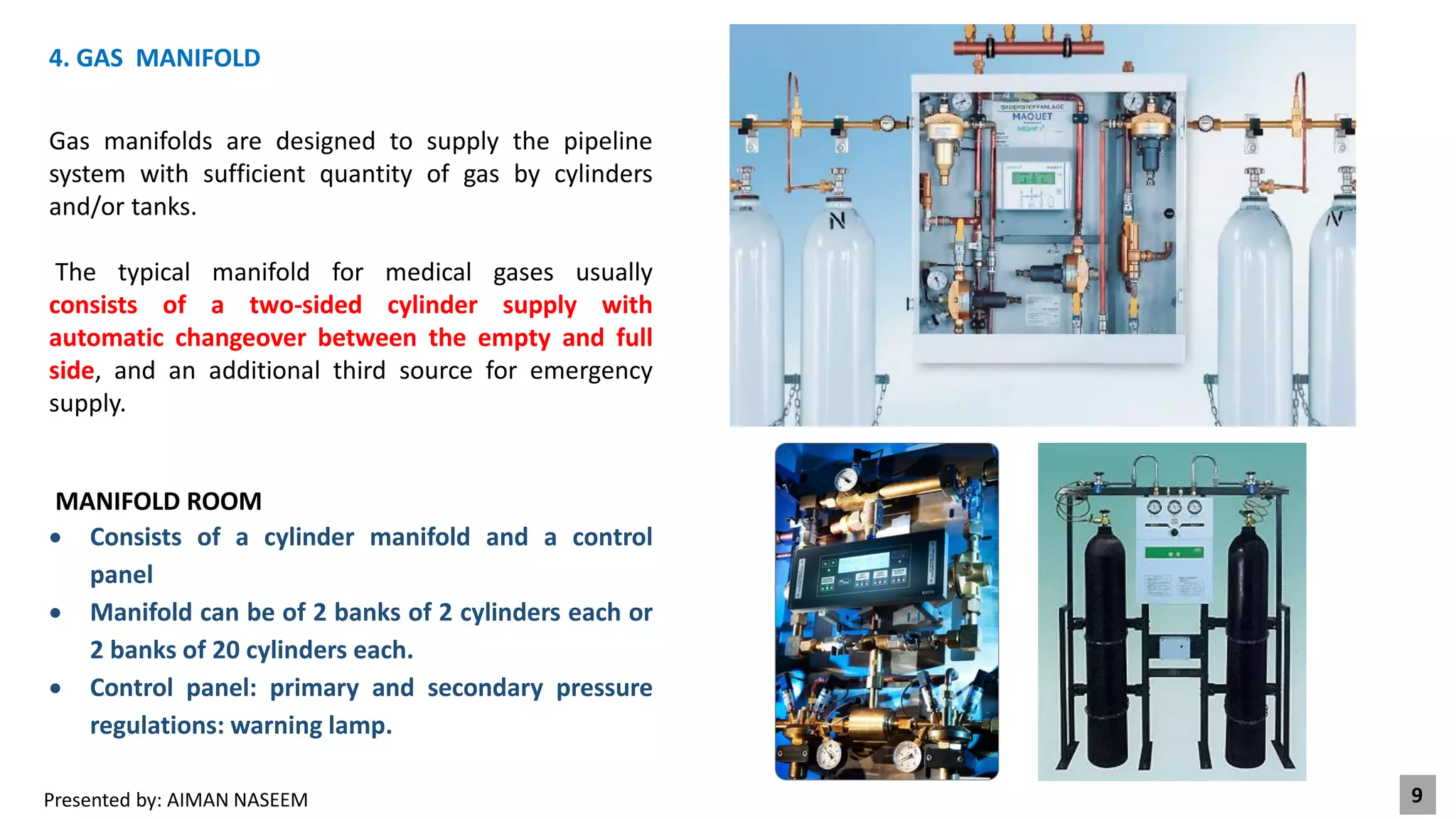 Central Medical Gas Distribution System | PDF