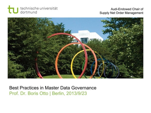 Master Data Governance Best Practices | PDF | Databases | Computer Software and Applications