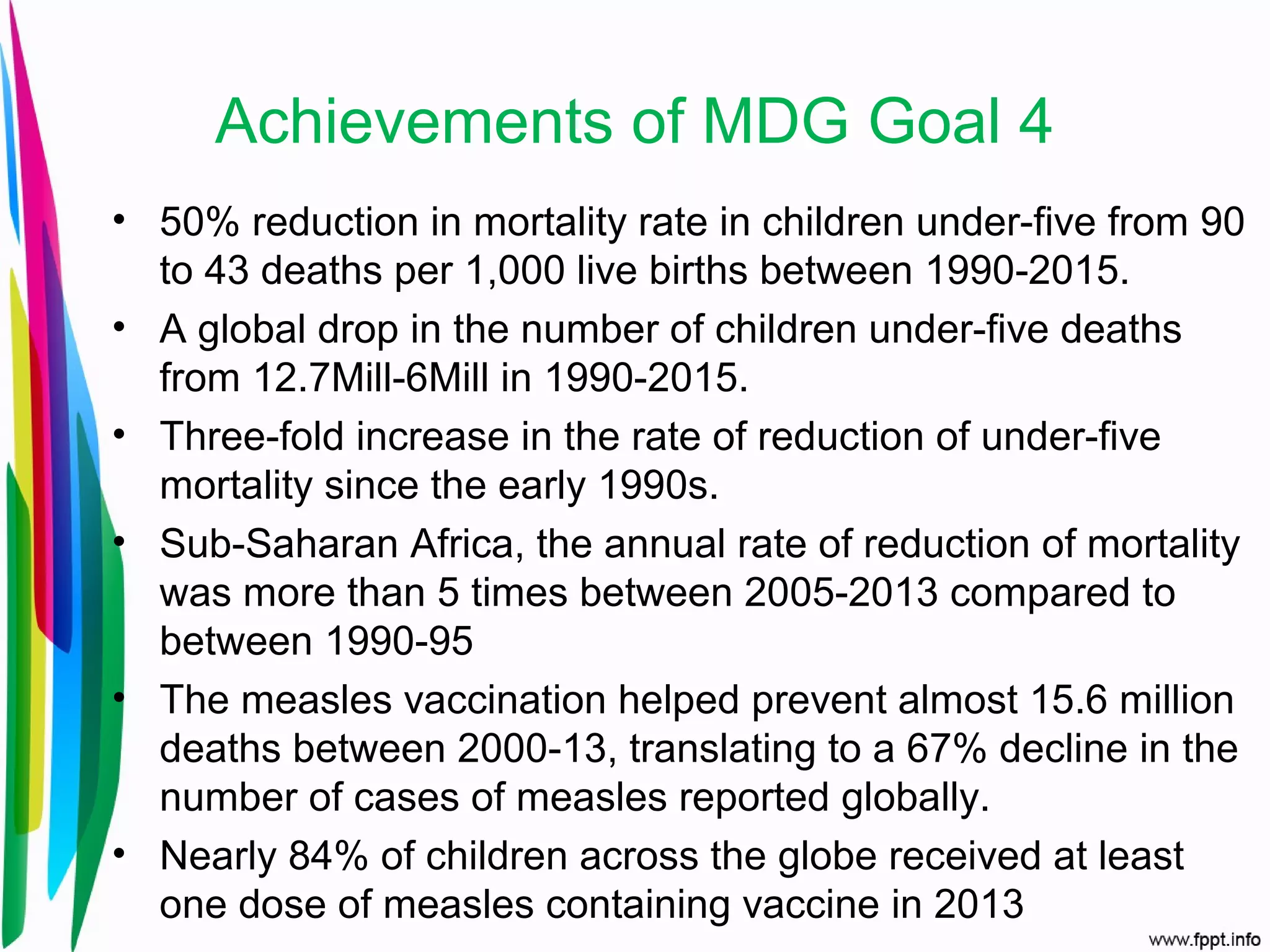 Mdg goals 1-4 ppt | PPT