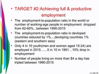 Mdg goals 1-4 ppt | PPT
